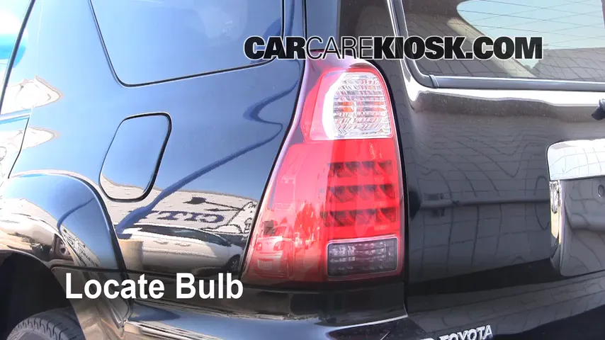 Rear Turn Signal Replacement on a 2008 Toyota 4Runner SR5 4.0L V6