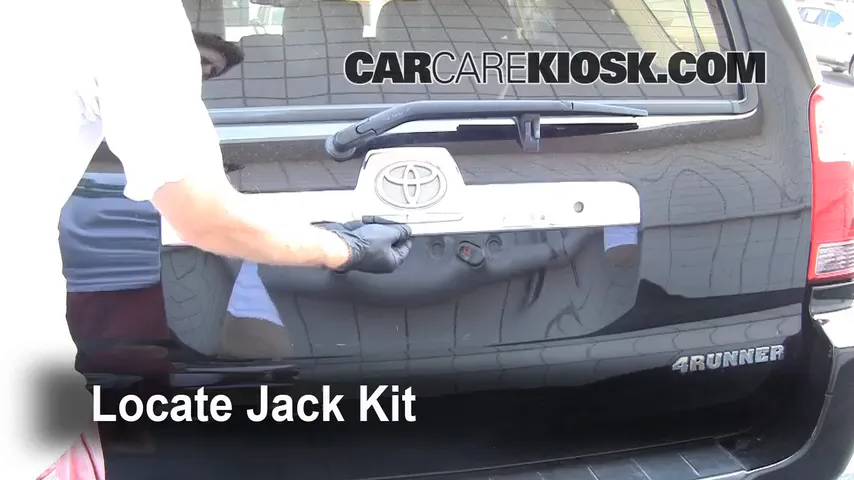 How To Jack Up a 2006 Toyota 4Runner Sport 4.0L V6