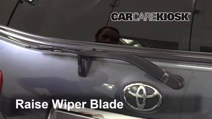 Rear Windshield Wiper Blade Change: 2008 Toyota Sequoia Limited 5.7L V8