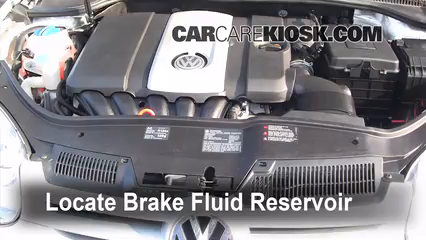 Interior Fuse Box Location: 2008 Volkswagen Rabbit S 2.5L 5 Cyl. (2 Door)