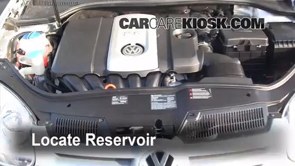 Interior Fuse Box Location: 2008 Volkswagen Rabbit S 2.5L 5 Cyl. (2 Door)