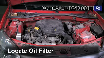 Oil & Filter Change Dacia Sandero (2007-2012) - 2009 Dacia Sandero ...
