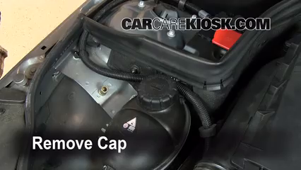 How to Add Coolant: Mercedes-Benz C300 (2008-2015) - 2009 Mercedes-Benz ...