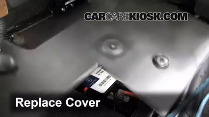 Battery Replacement: 2007-2012 Mercedes-Benz GL450 - 2009 Mercedes-Benz ...