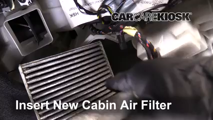 Cabin Filter Replacement: Mercedes-Benz SLK300 2005-2011 - 2009 ...