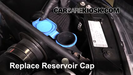 Add Windshield Washer Fluid Pontiac G8 (2008-2009) - 2009 Pontiac G8 GT ...