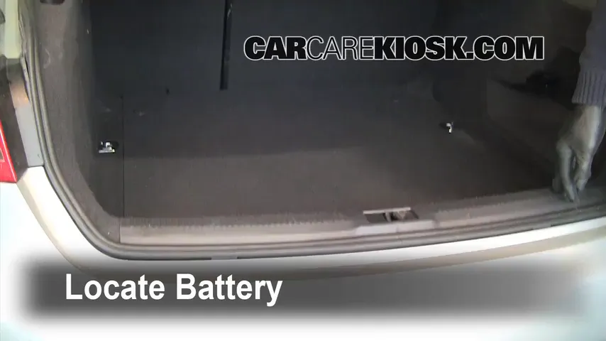 Battery Replacement: 2009 Audi A4 Quattro 2.0L 4 Cyl. Turbo