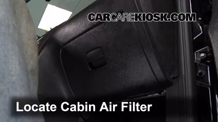 Cabin Air Filter Replacement: 2009 Chevrolet HHR LS 2.2L 4 Cyl. FlexFuel