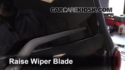 Rear Windshield Wiper Blade Change: 2009 Chevrolet HHR LS 2.2L 4 Cyl ...