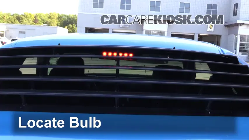 3rd Brake Light Bulb Replacement on a 2009 Dodge Challenger SE 3.5L V6