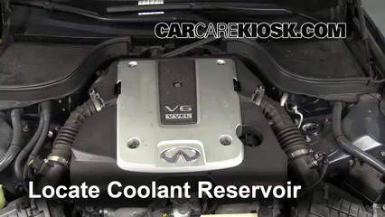 Coolant Flush How-to: 2009 Infiniti G37 X 3.7L V6 Sedan (4 Door)