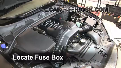 Battery Replacement: 2009 Jaguar XF Luxury 4.2L V8
