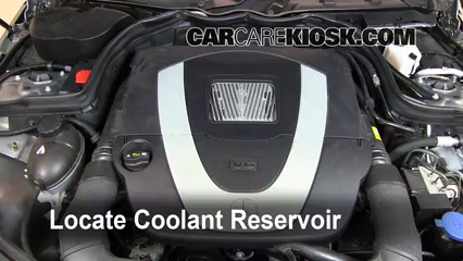 How to Add Refrigerant to a 2009 Mercedes-Benz C300 Sport 3.0L V6