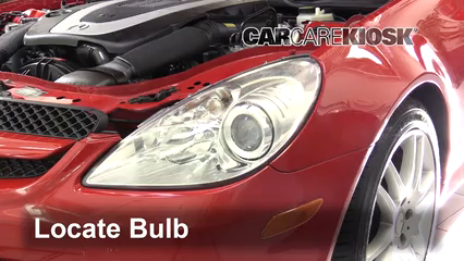 Cabin Air Filter Replacement: 2009 Mercedes-Benz SLK300 3.0L V6