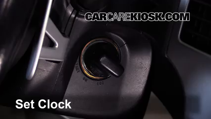 How to Set the Clock / Change Time on a 2008 Mitsubishi Outlander SE 2 ...