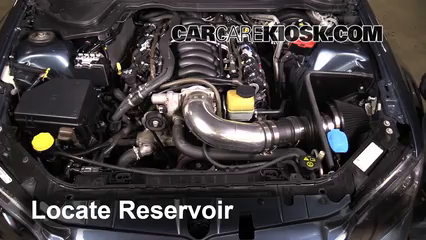 How to Add Oil: 2009 Pontiac G8 GT 6.0L V8