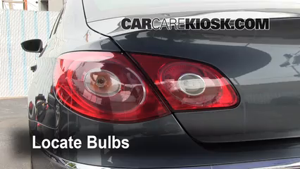Tail Light Replacement on 2009 Volkswagen CC Luxury 2.0L 4 Cyl. Turbo