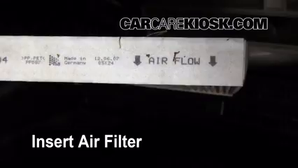 Cabin Filter Replacement: Mitsubishi Outlander 2007-2013 - 2010 ...