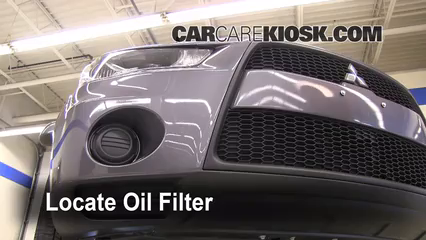 Oil & Filter Change Mitsubishi Lancer (2008-2017) - 2008 Mitsubishi ...
