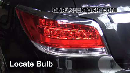 Tail Light Replacement on 2010 Buick LaCrosse CXL 3.0L V6