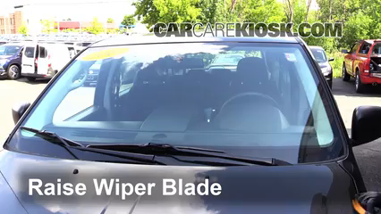 Front Windshield Wiper Blade Change: 2010 Dodge Grand Caravan CV 3.3L ...