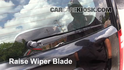 Rear Windshield Wiper Blade Change: 2009 Dodge Grand Caravan SXT 3.8L V6