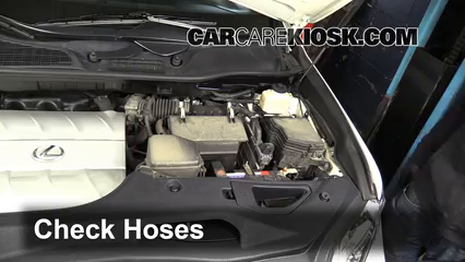 Transmission Fluid Level Check 2010 Lexus RX350 3.5L V6