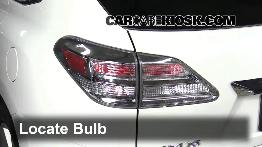 Brake Light Replacement: 2010 Lexus RX450h 3.5L V6
