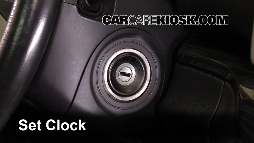 How to Set the Clock / Change Time on a 2009 Mazda 6 i 2.5L 4 Cyl.