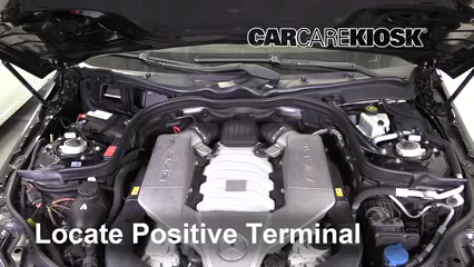 Battery Replacement: 2010 Mercedes-Benz E63 AMG 6.3L V8