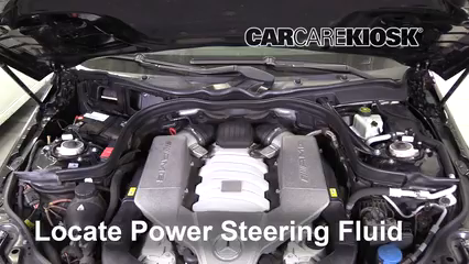 How to Add Power Steering Fluid to a 2010 Mercedes-Benz E63 AMG 6.3L V8