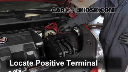 How to Jumpstart a 2010-2016 Cadillac SRX - 2011 Cadillac SRX 3.0L V6