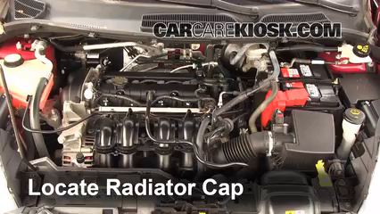 Coolant Flush How-to: Ford Fiesta (2011-2019) - 2011 Ford Fiesta S 1.6L ...