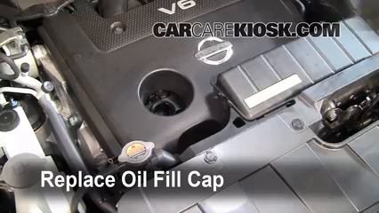 Oil & Filter Change Nissan Quest (2011-2017) - 2011 Nissan Quest SL 3.5L V6