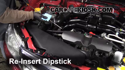 Oil & Filter Change Subaru Forester (2009-2013) - 2011 Subaru Forester ...