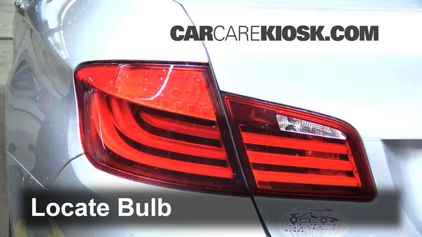 Brake Light Replacement: 2011 BMW 528i 3.0L 6 Cyl.