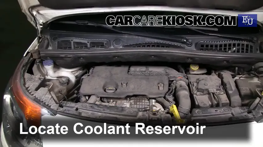 Coolant Flush How-to: 2011 Citroen C3 Picasso e-HDI Airdream 1.6L 4 Cyl ...