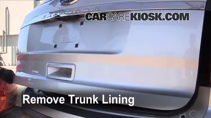 Replace Flat Tire with Spare Tire: 2011 Ford Explorer XLT 3.5L V6