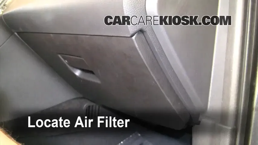 Cabin Air Filter Replacement: 2011 Ford Taurus SEL 3.5L V6