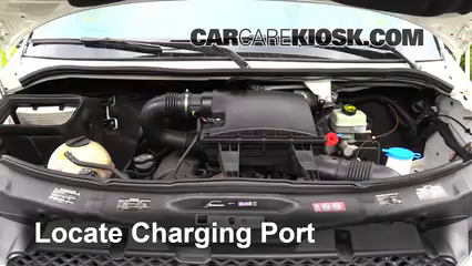 How to Add Coolant: 2011 Mercedes-Benz Sprinter 2500 3.0L V6 Turbo ...