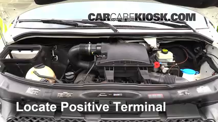 Battery Replacement: 2011 Mercedes-Benz Sprinter 2500 3.0L V6 Turbo ...