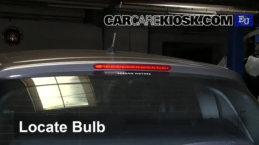 3rd Brake Light Bulb Replacement on a 2011 Peugeot 3008 HDi Sport 1.6L ...