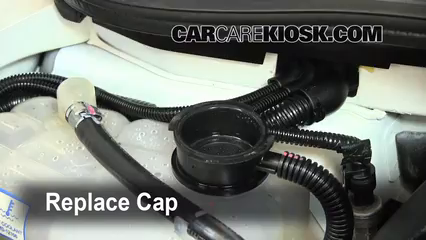 How to Add Coolant: Fiat 500 (2012-2019) - 2012 Fiat 500 c Pop 1.4L 4 Cyl.