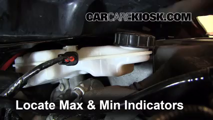 2012-2018 Ford Focus Brake Fluid Level Check - 2012 Ford Focus SE 2.0L ...