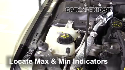How to Add Coolant: Ford Fusion (2010-2012) - 2010 Ford Fusion SE 3.0L ...