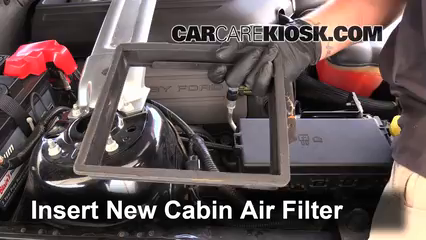 Cabin Filter Replacement: Ford Mustang 2010-2014 - 2012 Ford Mustang GT ...