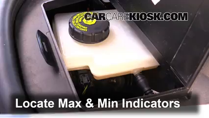 2007-2013 Mini Cooper Brake Fluid Level Check - 2012 Mini Cooper 1.6L 4 ...