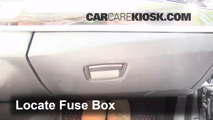 Interior Fuse Box Location: 2012 BMW 528i xDrive 2.0L 4 Cyl. Turbo
