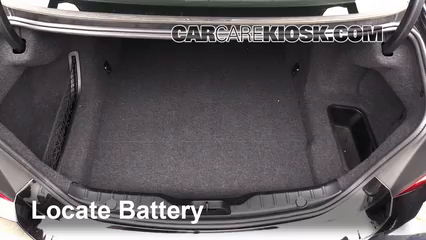 Battery Replacement: 2012 BMW 550i xDrive 4.4L V8 Turbo