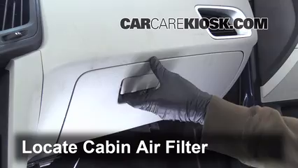 Cabin Air Filter Replacement: 2013 Chevrolet Equinox LT 2.4L 4 Cyl ...